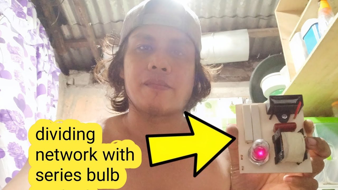Bagong gawa na dividing network with series bulb for tweeter speaker ...
