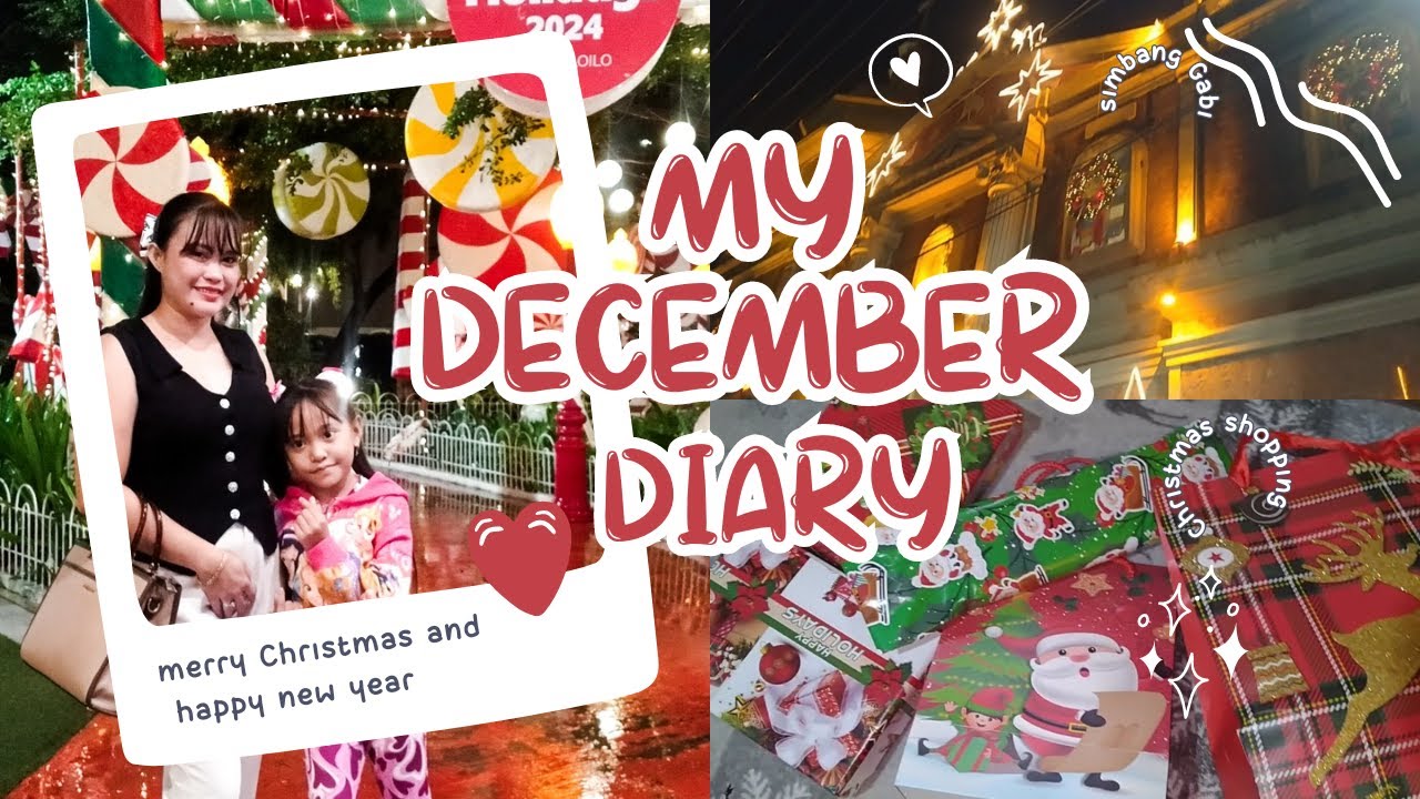 My Christmas December Diary - YouTube