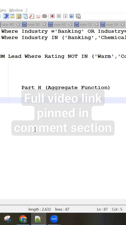 Soql Aggregate Functions Youtube