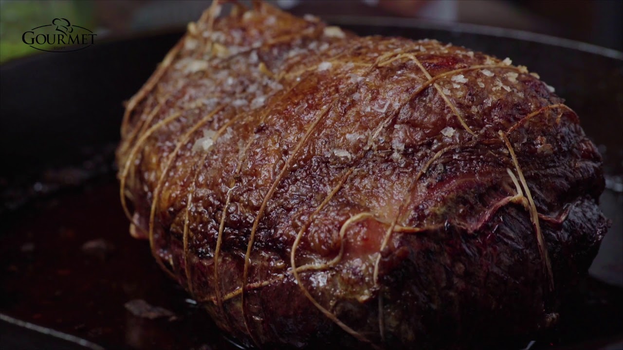 Rump Cap Roast Recipe - YouTube