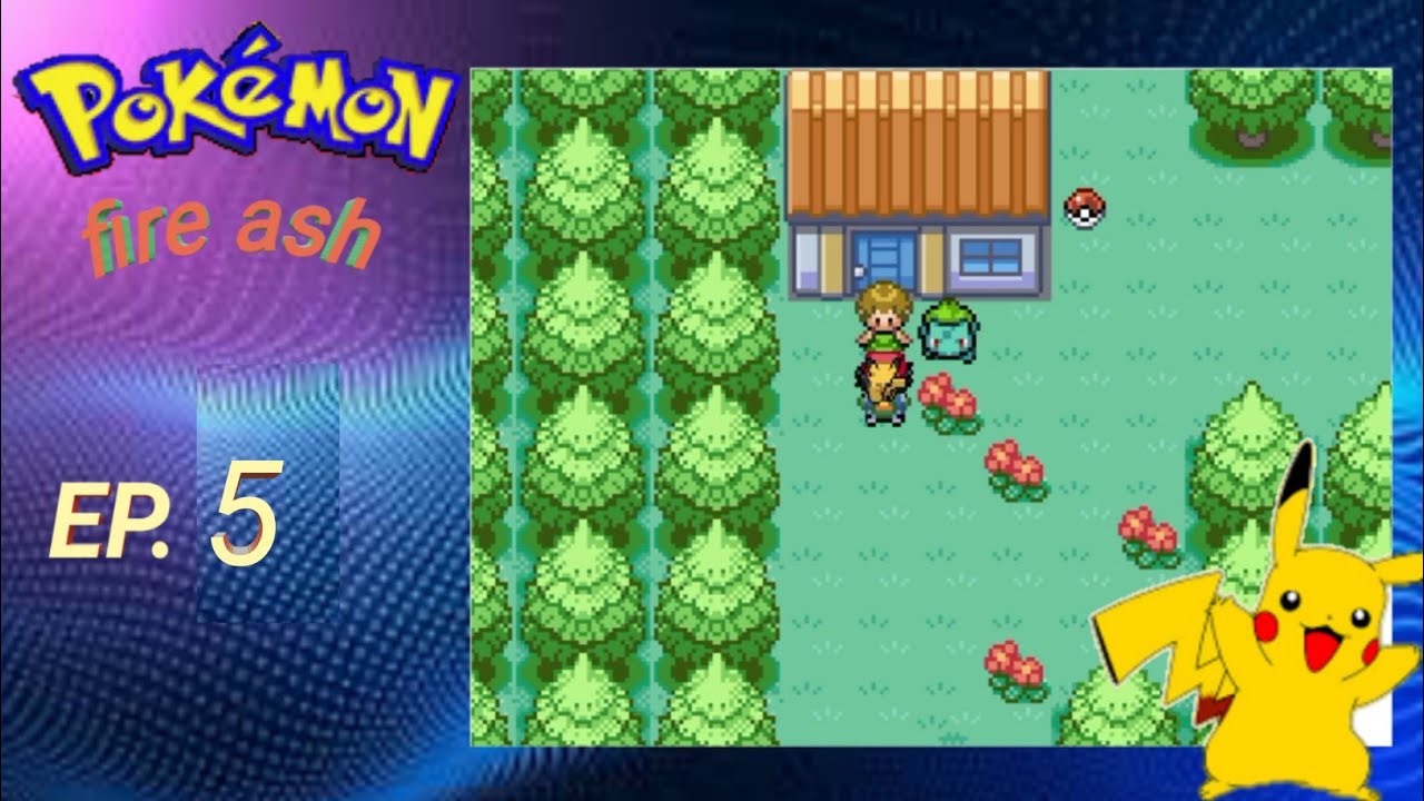 Pokemon fire ash gameplay!!! episode 5 - YouTube