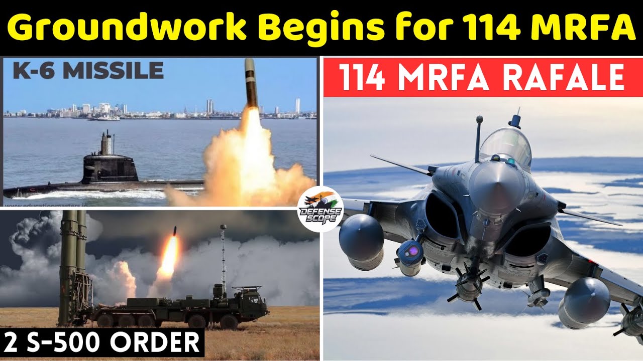 Defence Updates - 114 Rafale F4 + F5, K6 SLBM Test Phase, 2 S-500 ...