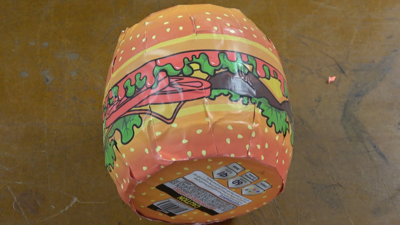 Pyro Burger fountain by Bright Star - YouTube