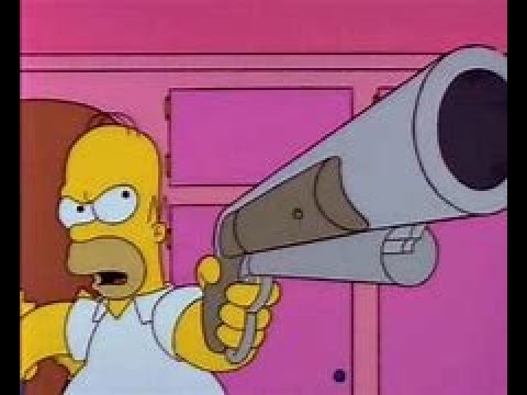 Watch me not take this AWESOME SIMPSONS SHOOTER GAME SERIOIUS!! FT ...