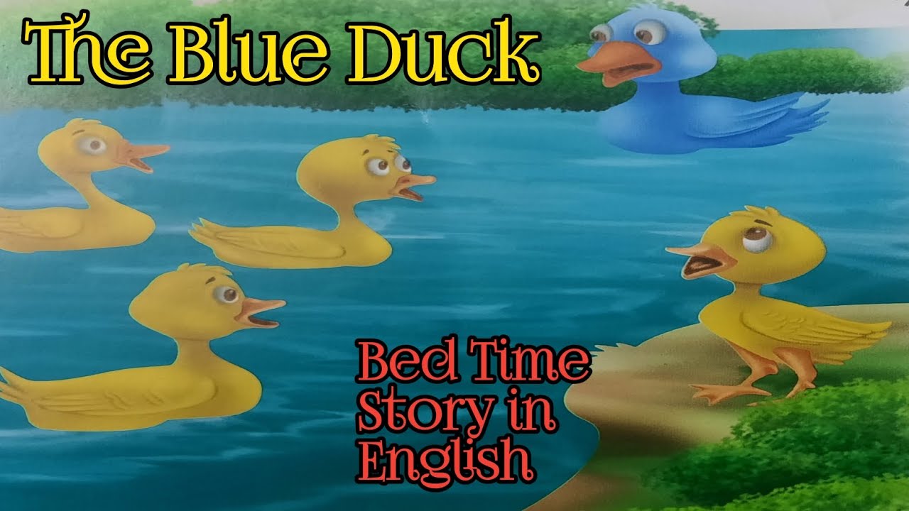 The Blue Duck | Bed time story in english | Read Aloud book 📖 ...