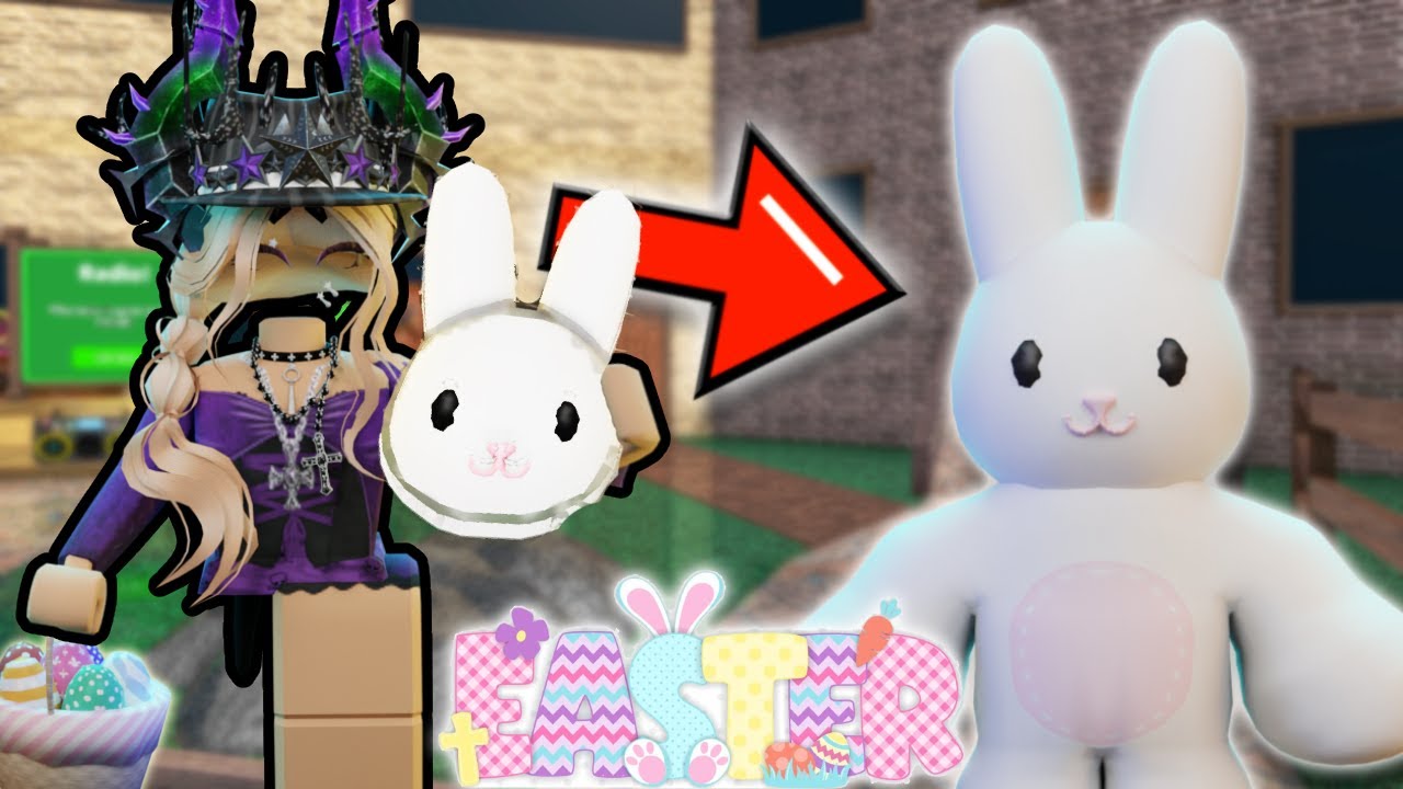 PLAYING MM2 as the EASTER BUNNY *Murder Mystery 2* - YouTube