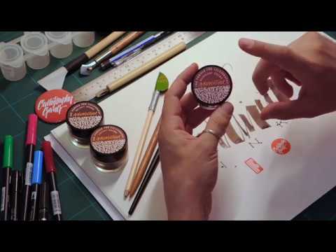 Preparazione dell'inchiostro con il mallo di noce - YouTube