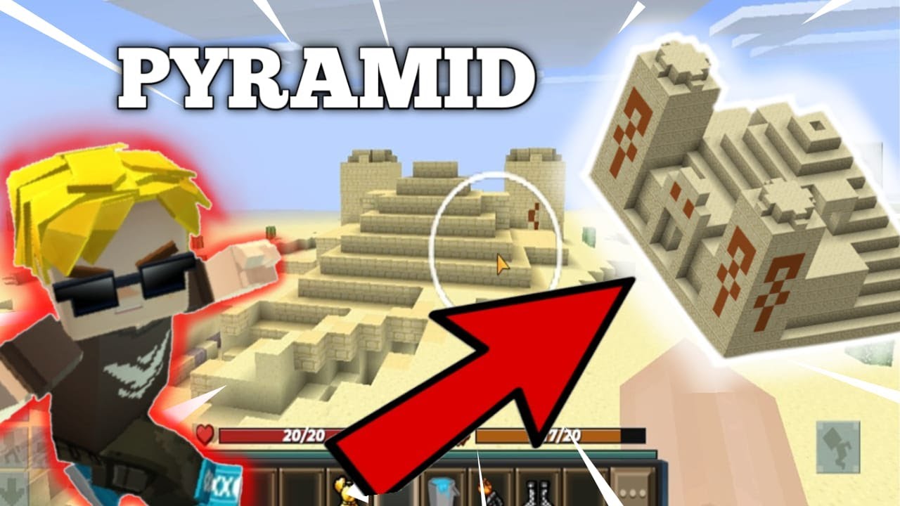 I Find a Pyramid.😱Survival Games.🎉 - YouTube