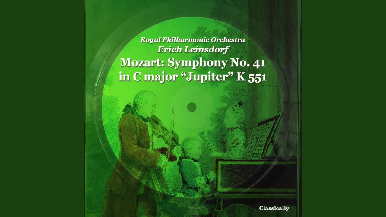 Symphony No. 41 in C major "Jupiter" K 551: 1. Allegro vivace - YouTube ...