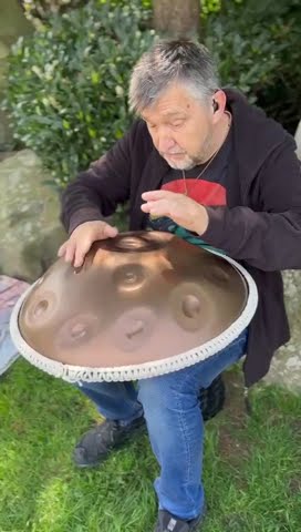 Japanischer Garten, Marco der Klang wanderer. Handpan Musik Mag ...