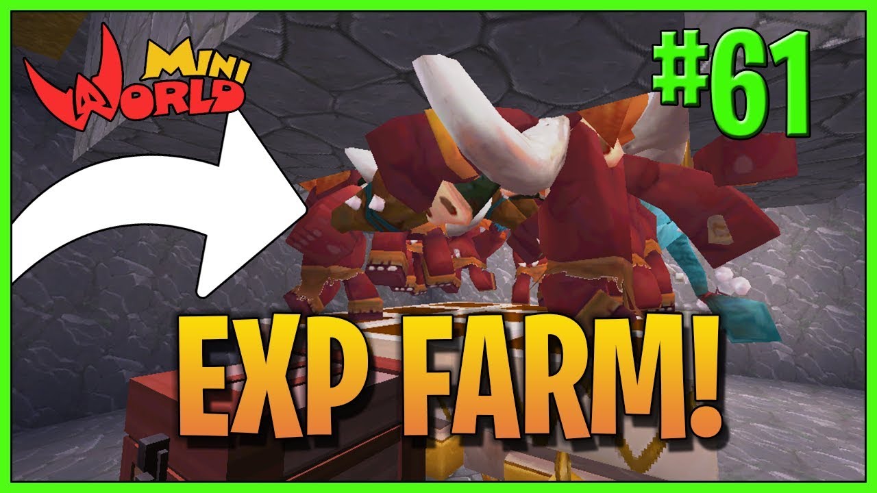 FARM di EXP *SEMPLICISSIMA* - MINIWORLD ITA #61 - YouTube