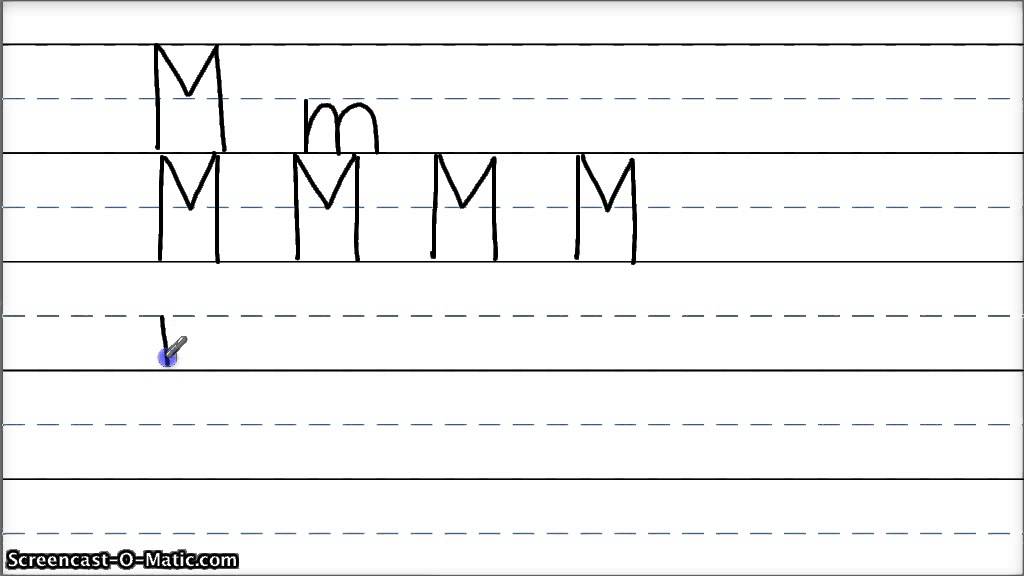 Bokstaven m - YouTube