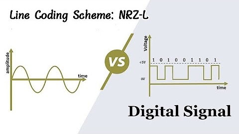 Line Coding Schemes in Digital Signal - YouTube