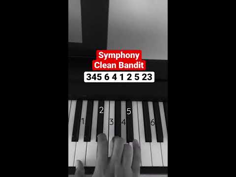 How to play Symphony by Clean Bandit (Easy Piano Tutorial) - YouTube