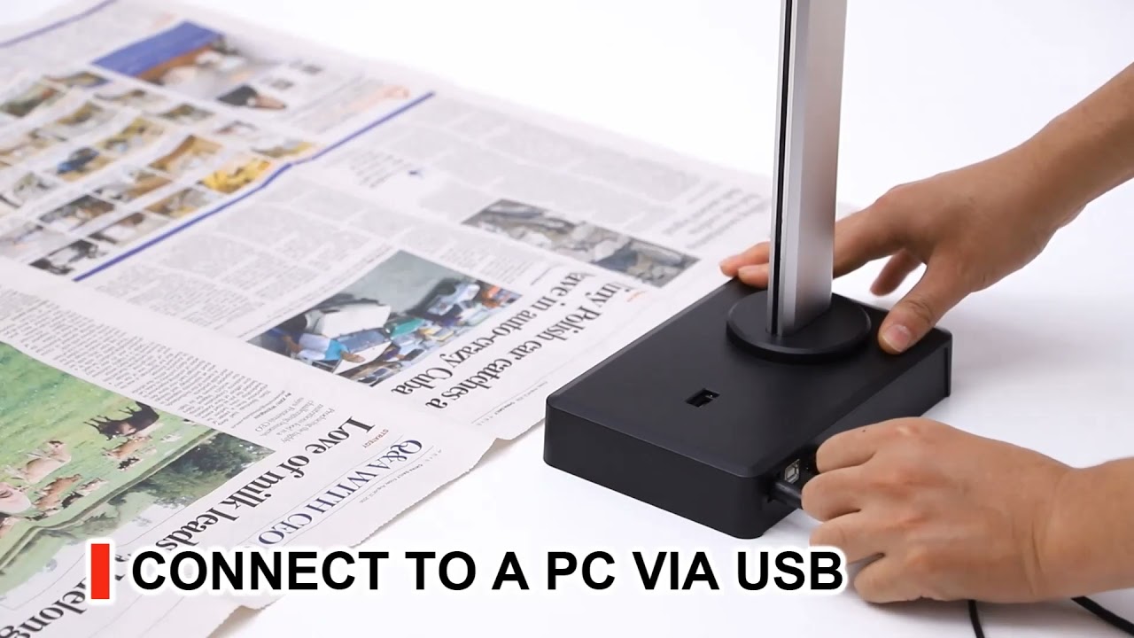 Joy CamScan L Series Camera Scanner - YouTube