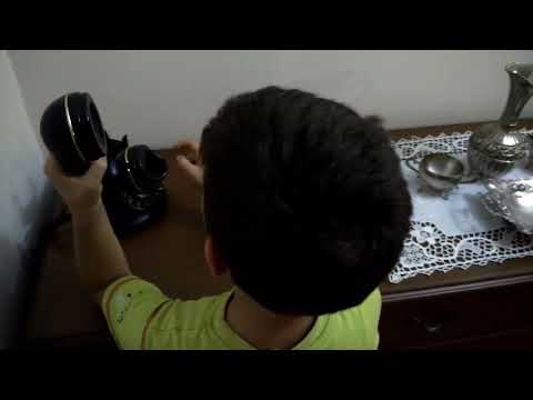 Yeni usul insanlara, eski usul çevirmeli telefon tanıtımı :) eğlenceli çocuk videosu