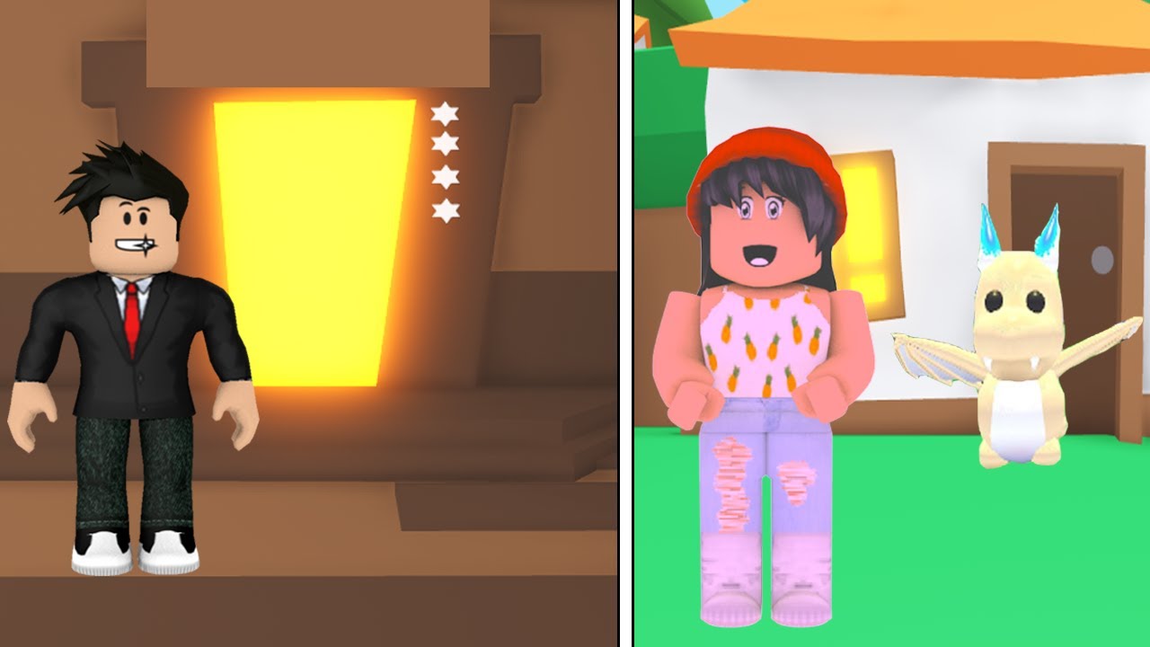 Roblox - GABY COMPLETOU ESSE OBBY E GANHOU O DRAGÃO DOURADO NO ADOPT ME ...