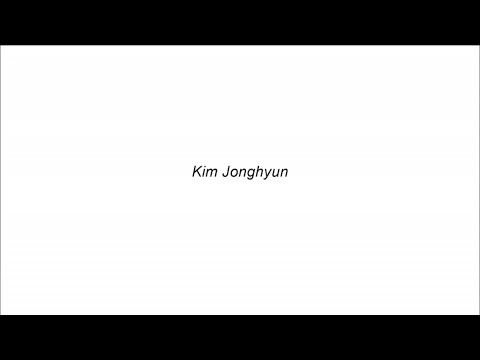 [shinee] [jonghyun] -  white blood