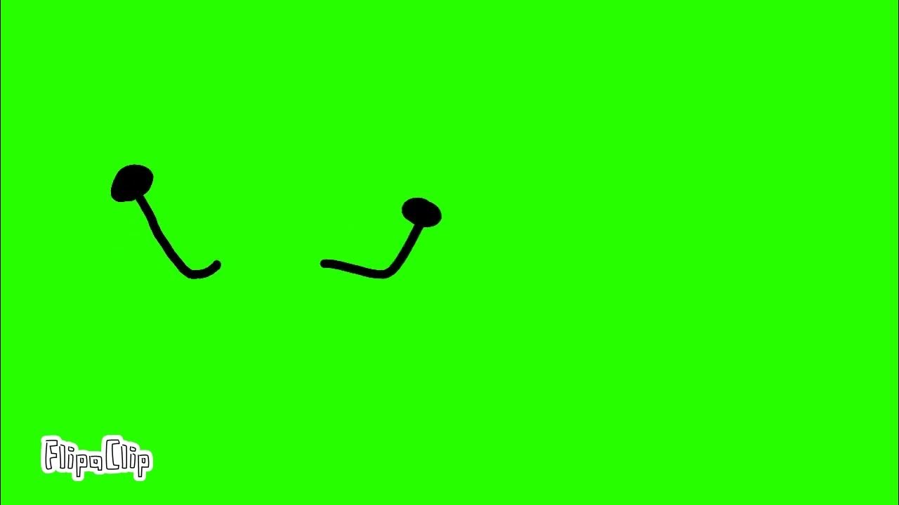 BFDI/BFB wiggly arms green screen - YouTube