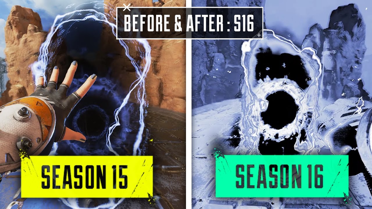 NEW LEGEND Changes "Before Vs After" - Apex Legends Season 16 - YouTube