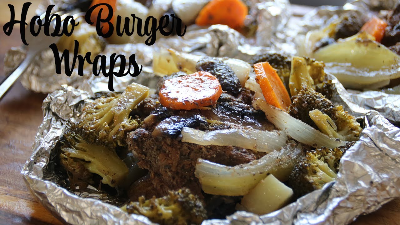 Hobo Wrapped Burger Packs - BBQ Flavor Explosion - YouTube