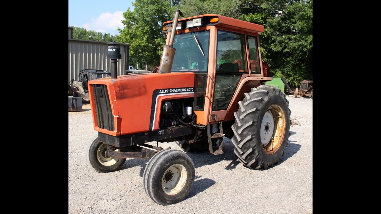 1984 Allis Chalmers 6070 Online at Tays Realty & Auction, LLC - YouTube
