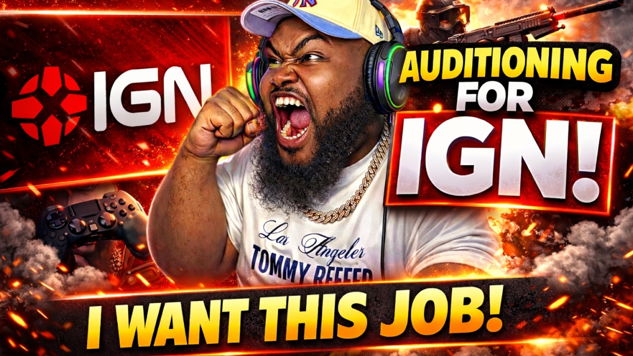 My Official IGN Host Audition | The Next Gaming Voice ? - YouTube