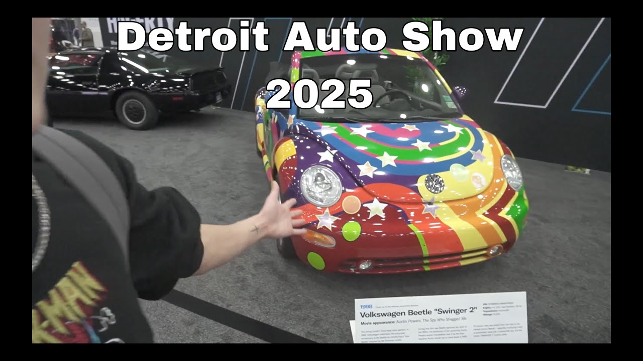 Detroit Auto Show - 2025 - YouTube