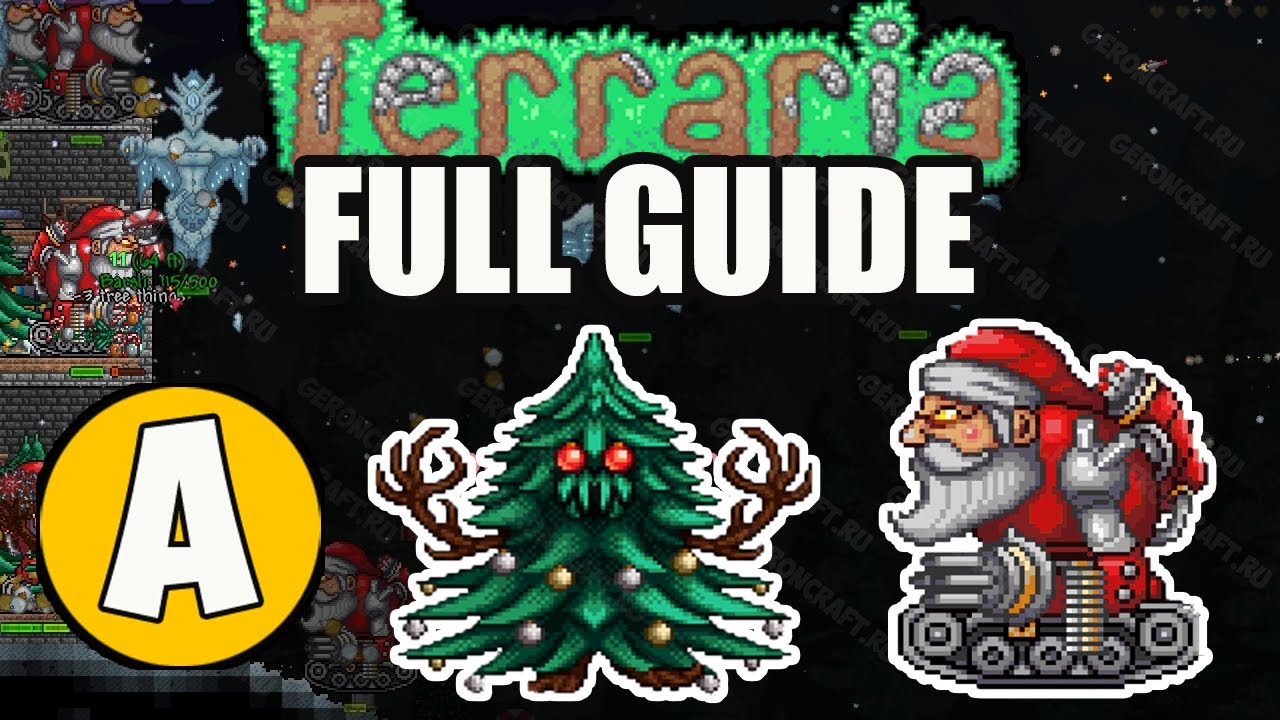 Terraria Frost Moon (FULL GUIDE) (EASY) (no Christmas) | Terraria 1.4.4 ...