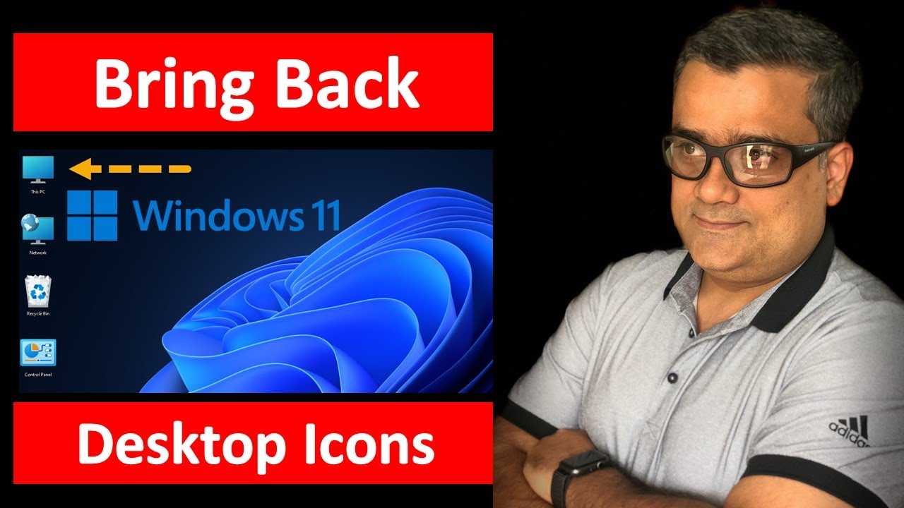 How to Show Desktop Icons in Windows 11 - YouTube