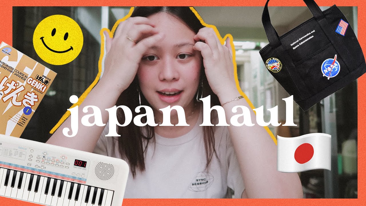 JAPAN 2019 Haul (Pt. 1) | Music stuff, camera gear, books, bags, etc ...