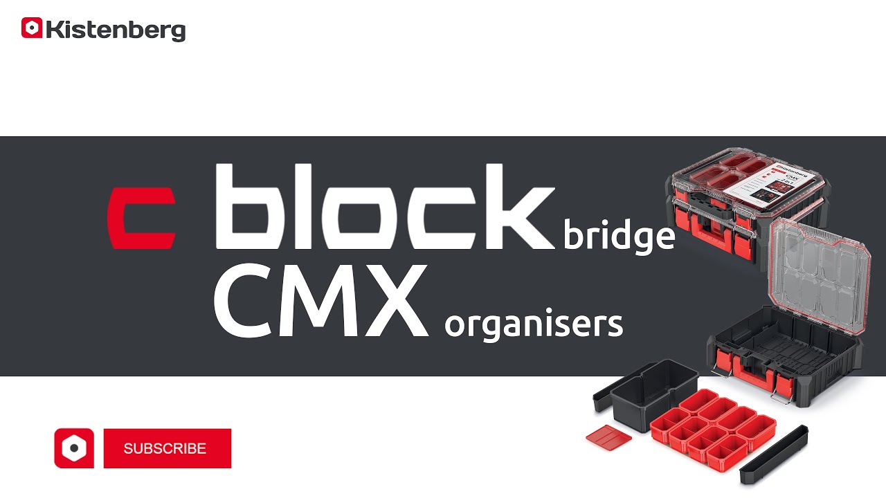 C Block Bridge Organiser & CMX Organiser series - YouTube