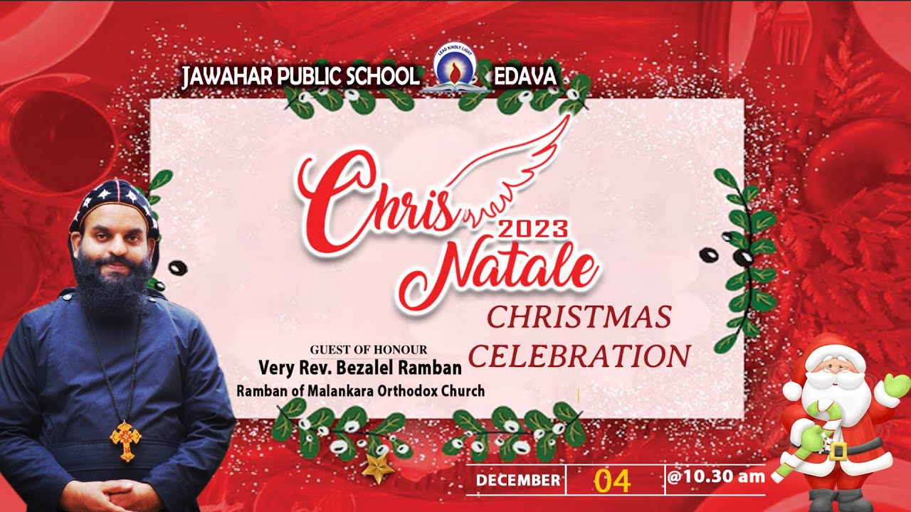 Chris Natale | Christmas Celebration 2024 | Part - 1 | Jawahar Public ...