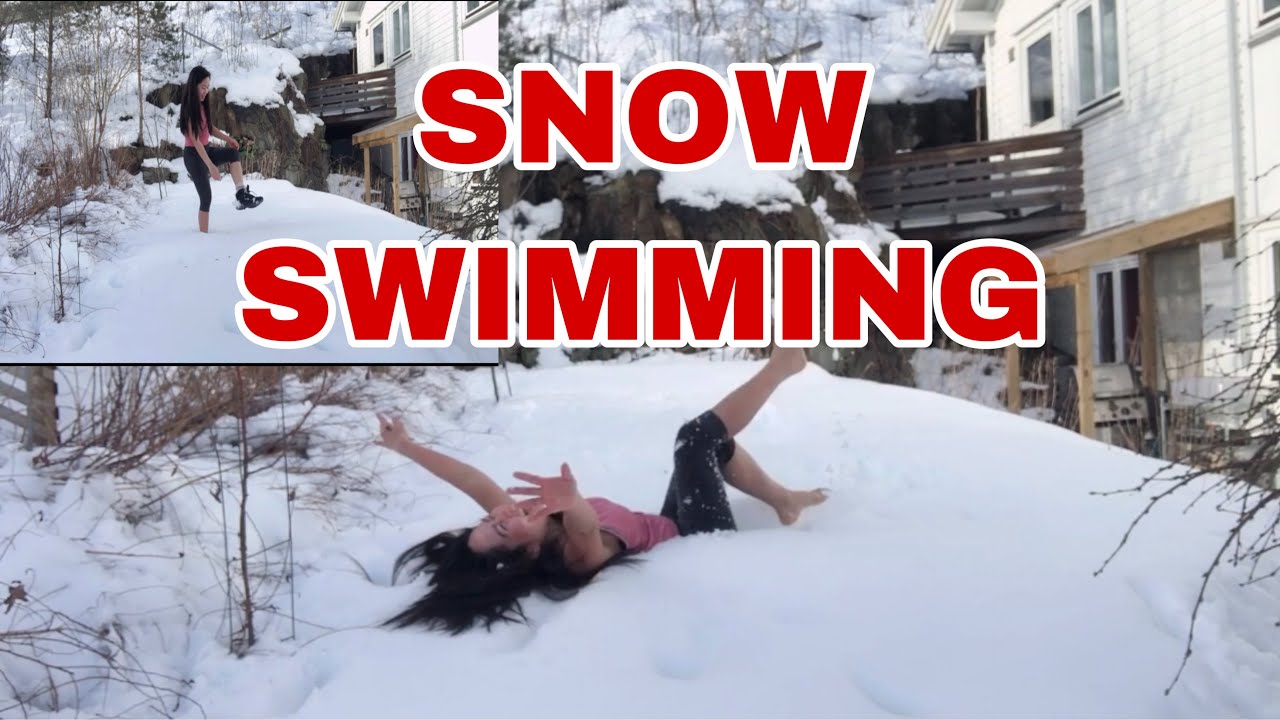 Snow Swimming || Swim with me + kwentuhan || THE DREAMER GIRL - YouTube