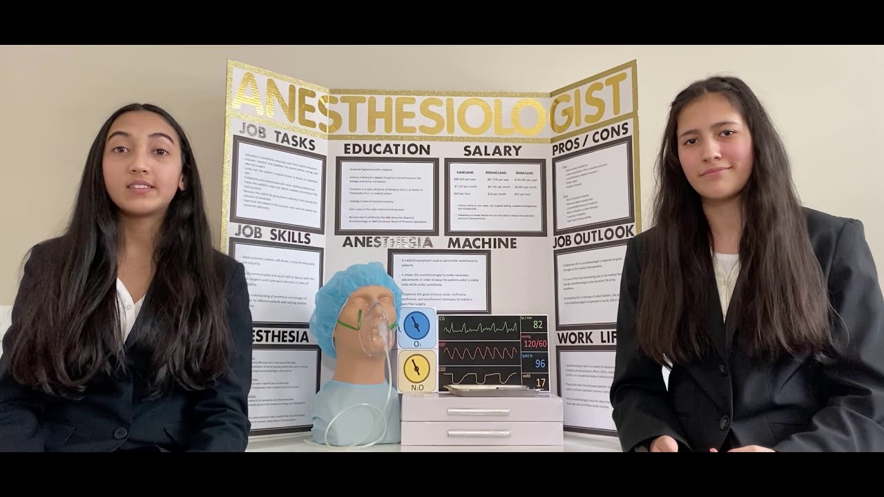 HOSA Health Career Display 2020-2021 - YouTube