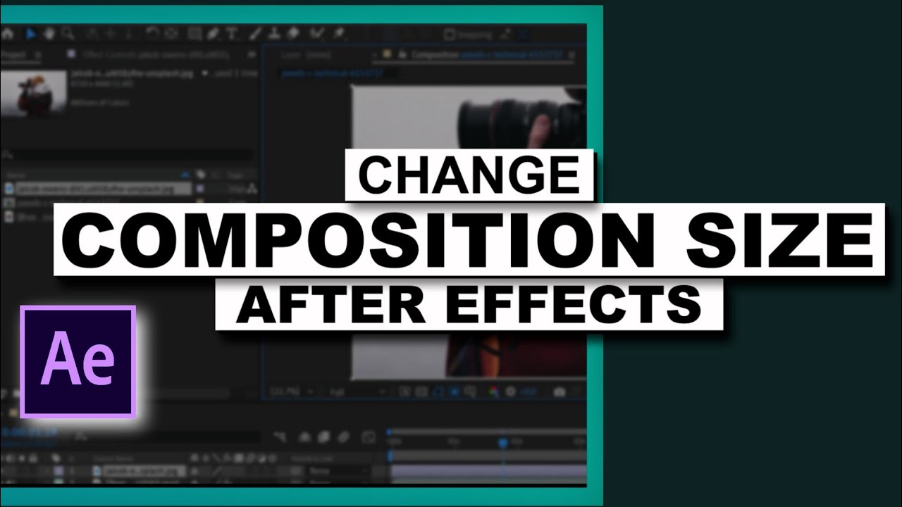 How To Change COMPOSITION SETTINGS IN AFTER EFFECTS CHANGE how-to-change-composition-settings-in-after-effects-change