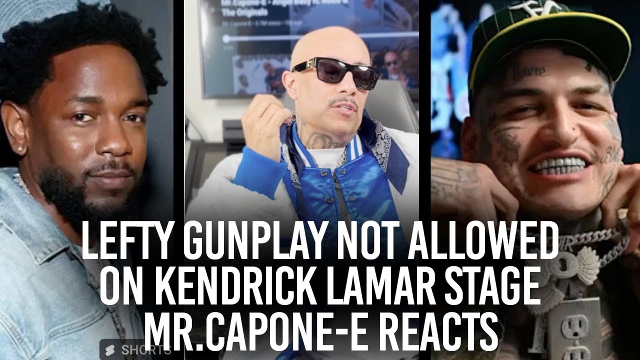 Lefty Gunplay Not Allowed On Kendrick Lamar Stage (we are the same ...