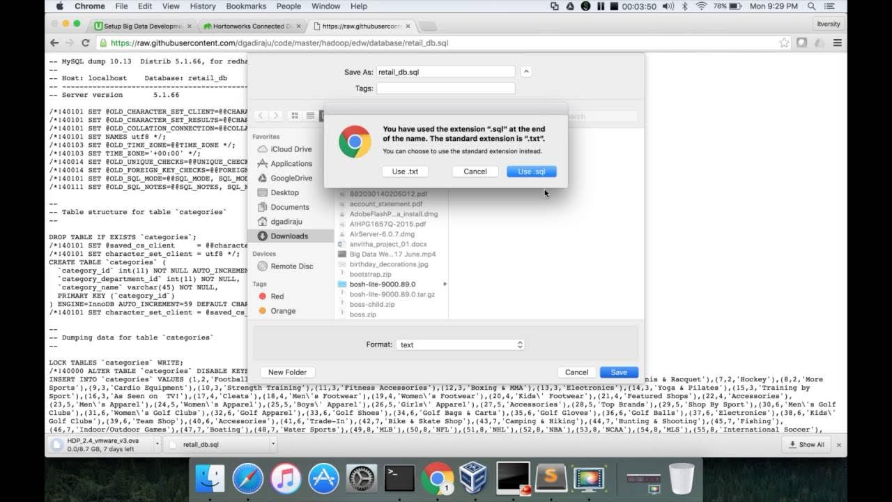 Getting Started - Setup MySQL Database on hortonworks sandbox - YouTube