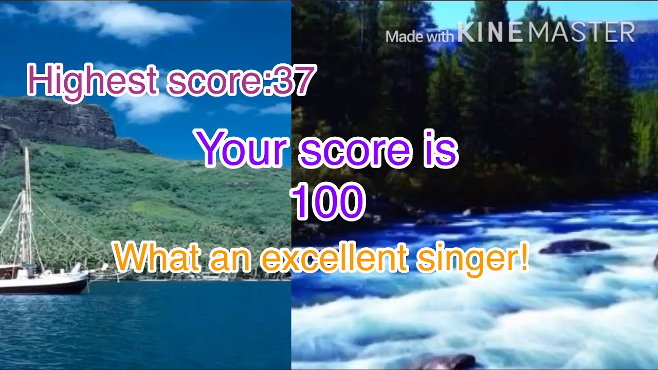 Magic Sing: EG-18000 score 100 recreated (2007) - YouTube