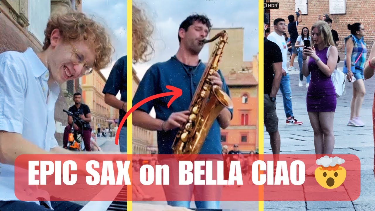 This is what happen when SAX join you on BELLA CIAO - YouTube