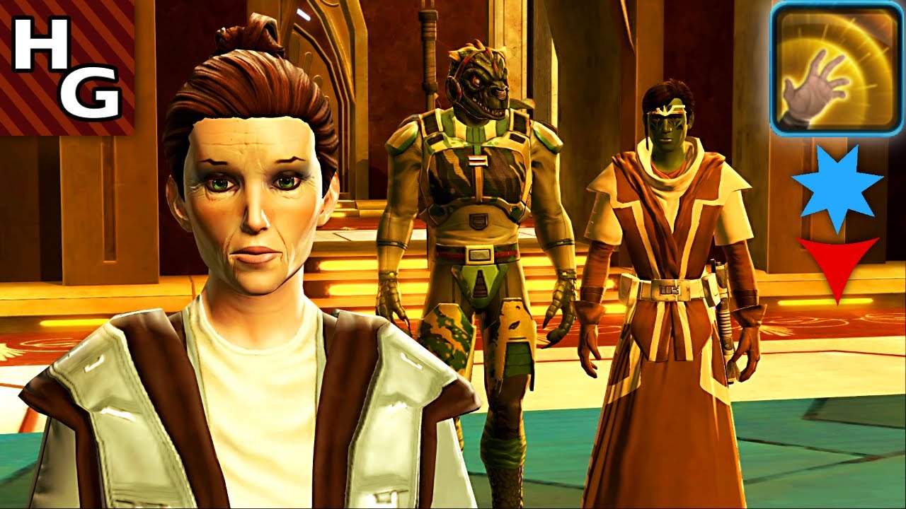 SWTOR Jedi Consular [Male] Coruscant (01) Secret Signals [Prologue #7 ...
