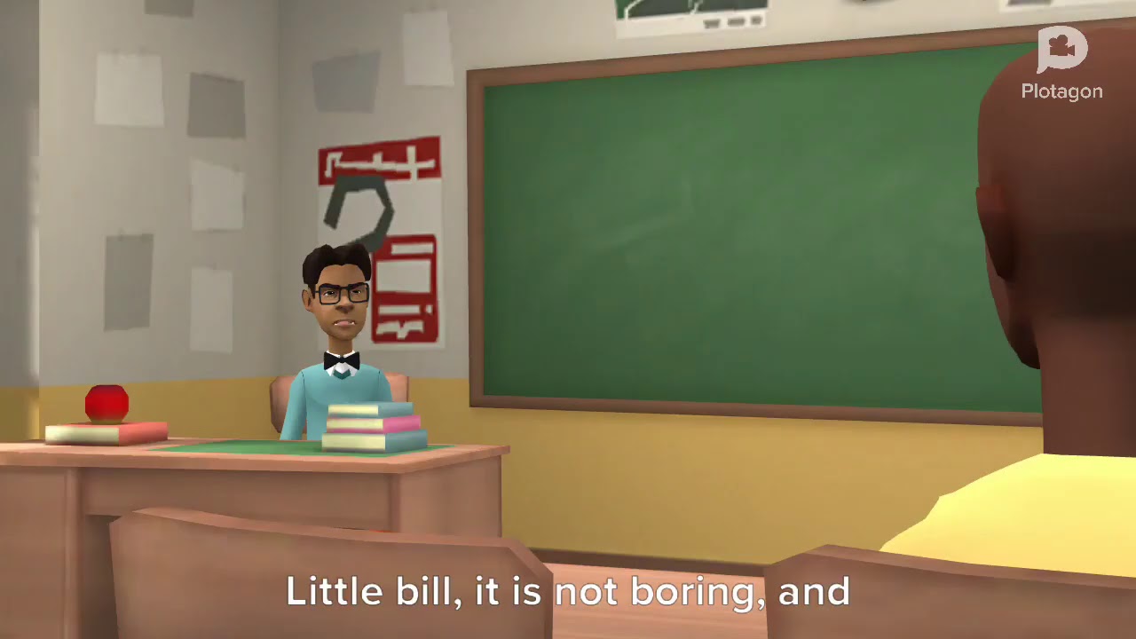 Little Bill Says A Bad Word In School And Breaks His Computer And Gets little-bill-says-a-bad-word-in-school-and-breaks-his-computer-and-gets