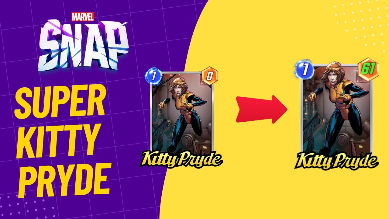[Marvel SNAP] Deck de Kitty Pride pra faturar cubos muito fácil - YouTube