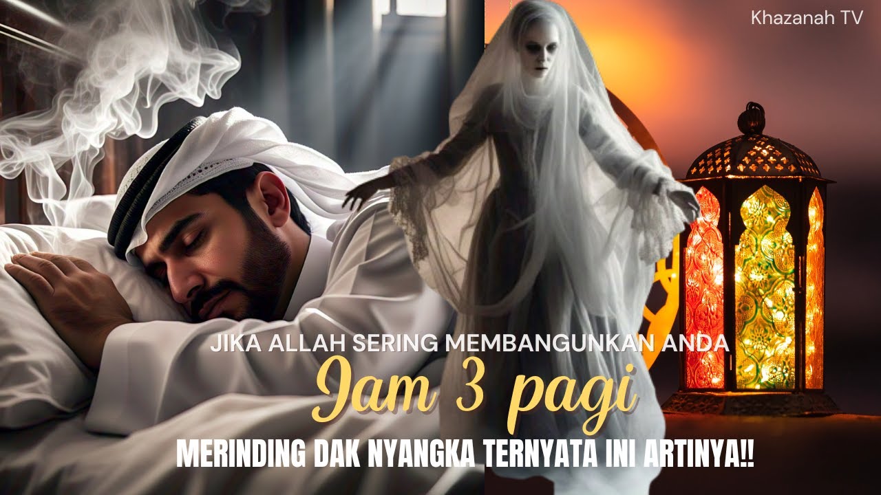 MERINDING !! Inilah Arti Jika Anda Tiba tiba bangun jam 3 pagi - YouTube