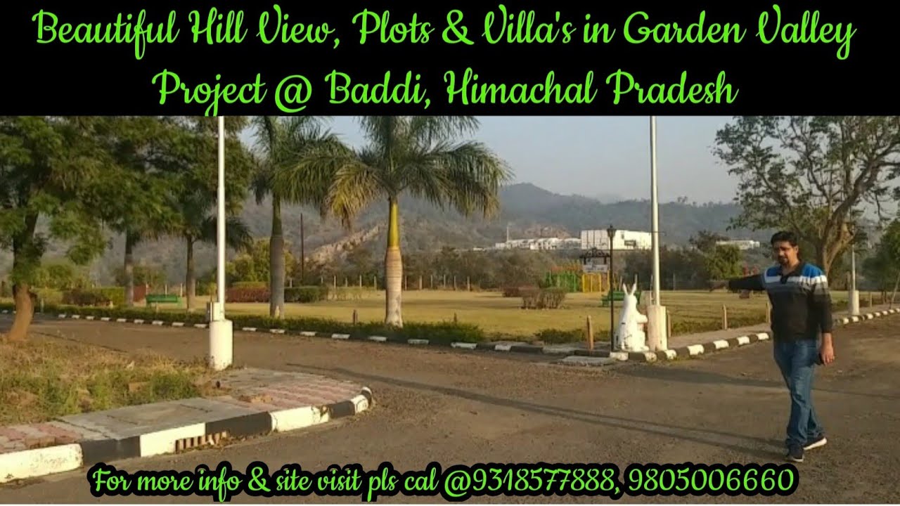 Beautiful Hill View, Plots & Villa's in Garden Valley Project @Baddi ...