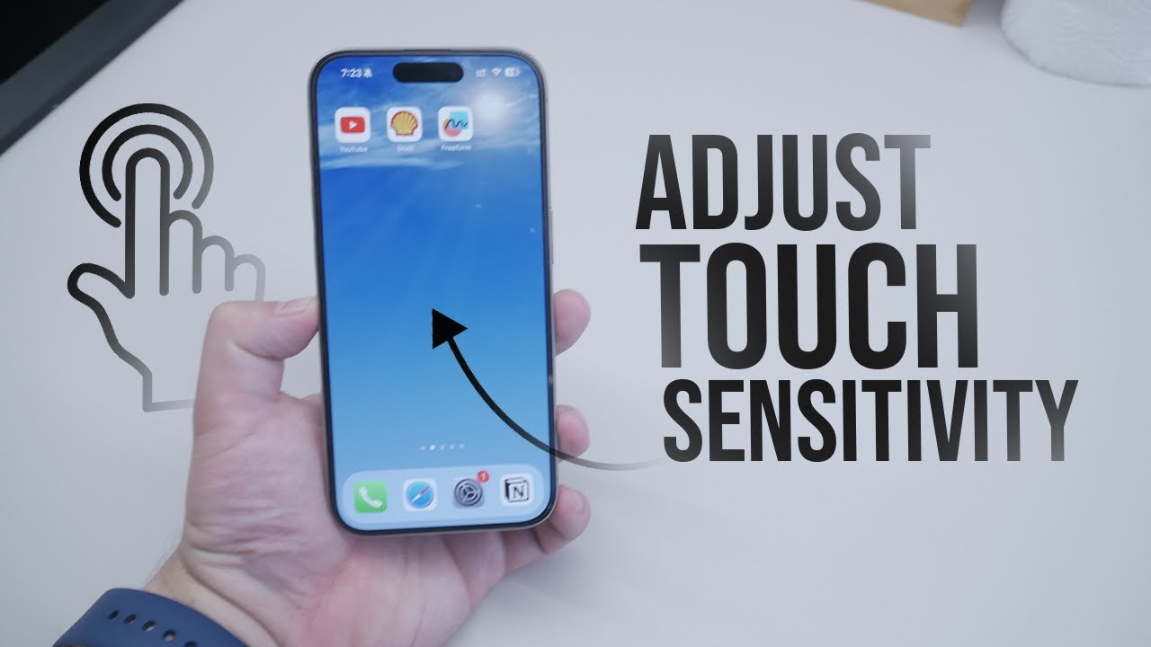How to Adjust Touch Screen Sensitivity on iPhone (tutorial) - YouTube