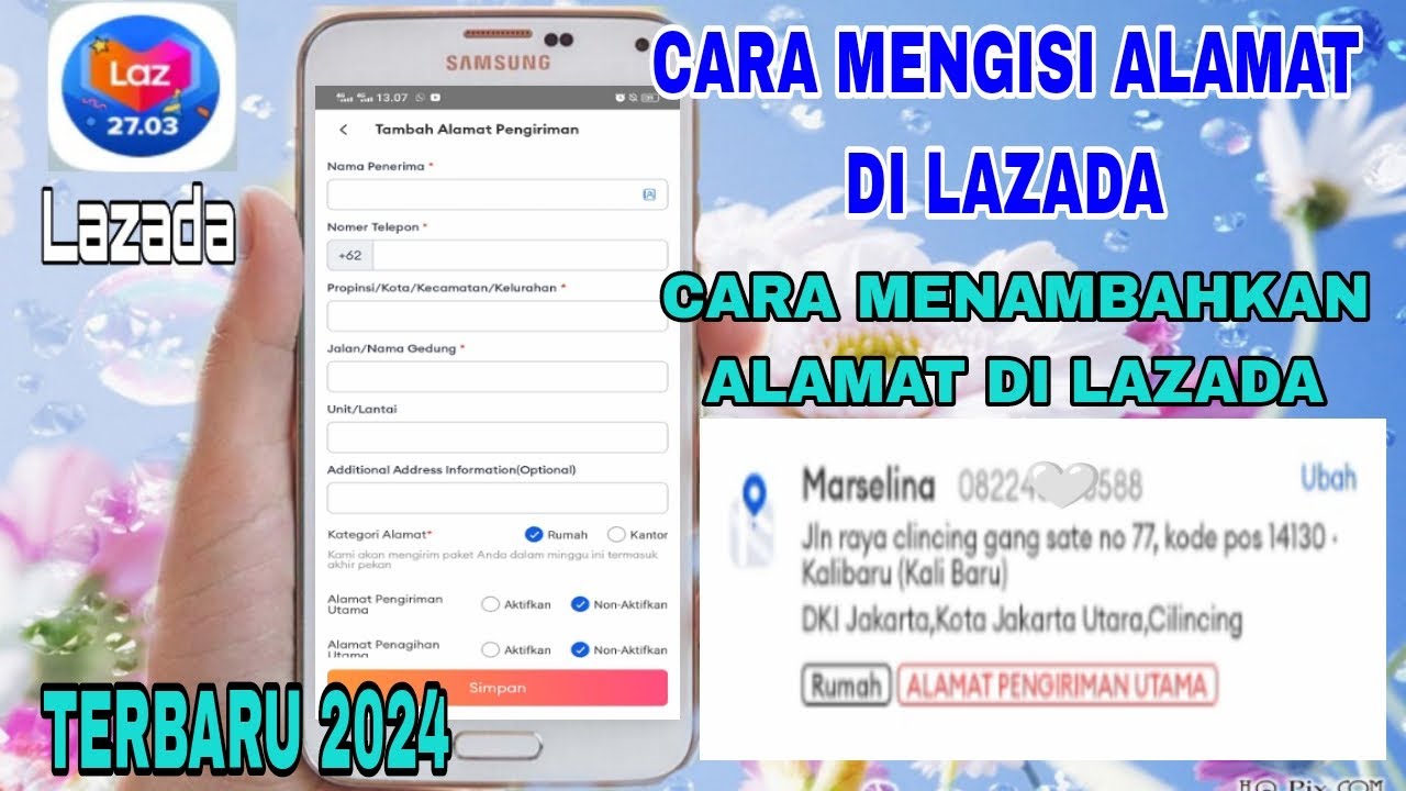 Cara Mengisi Alamat Di Lazada | Cara Menambah Alamat Di Lazada ...