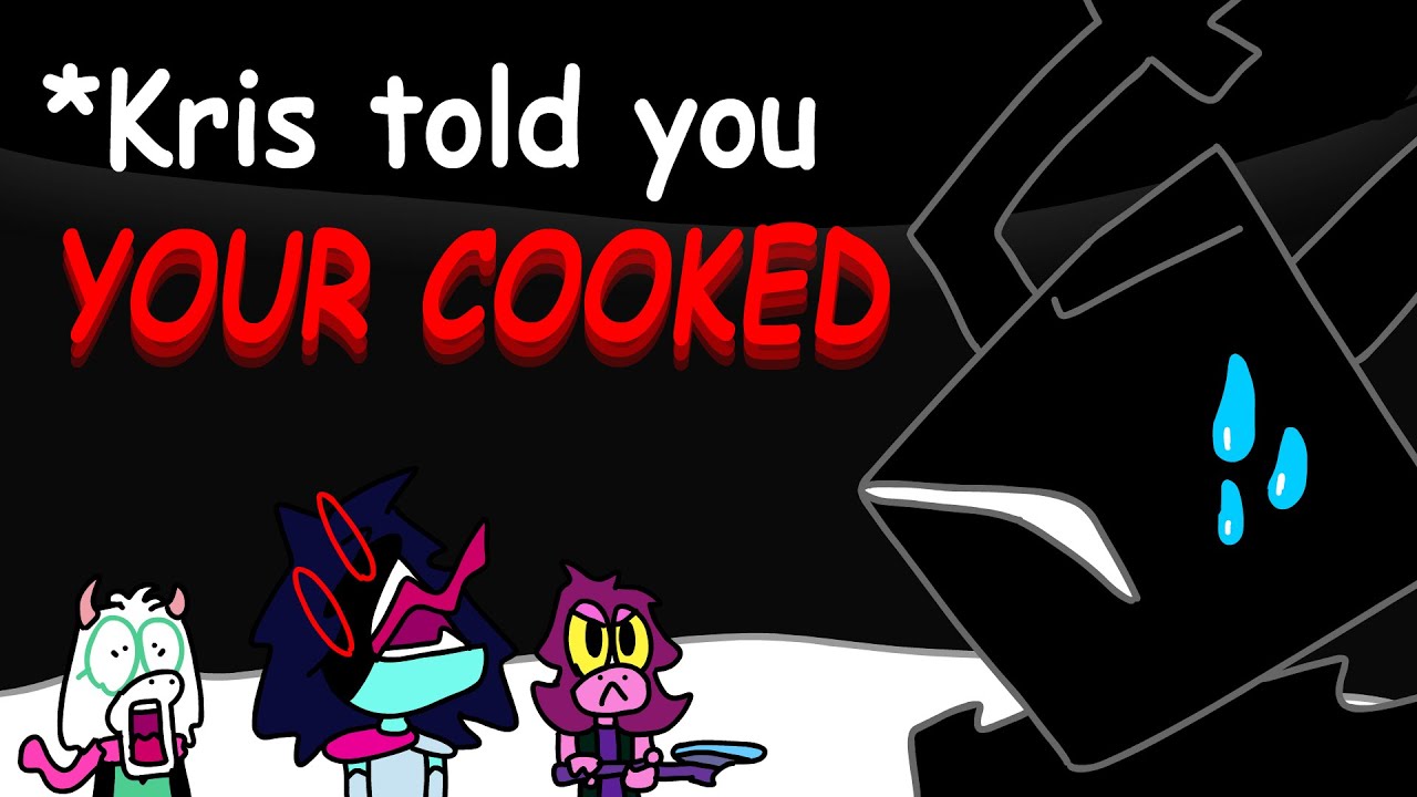 Kris "coughed" (Deltarune Animation) - YouTube
