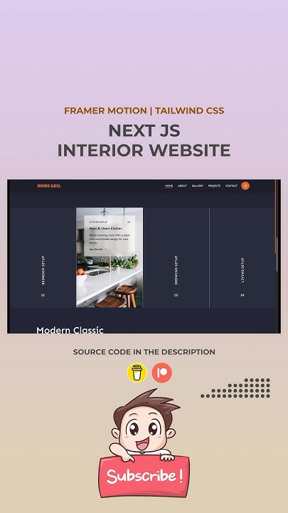 Next JS 14 Modern Website Using Tailwind CSS #nextjs14 #nextjstutorial #nextjs #tailwindcss # ...