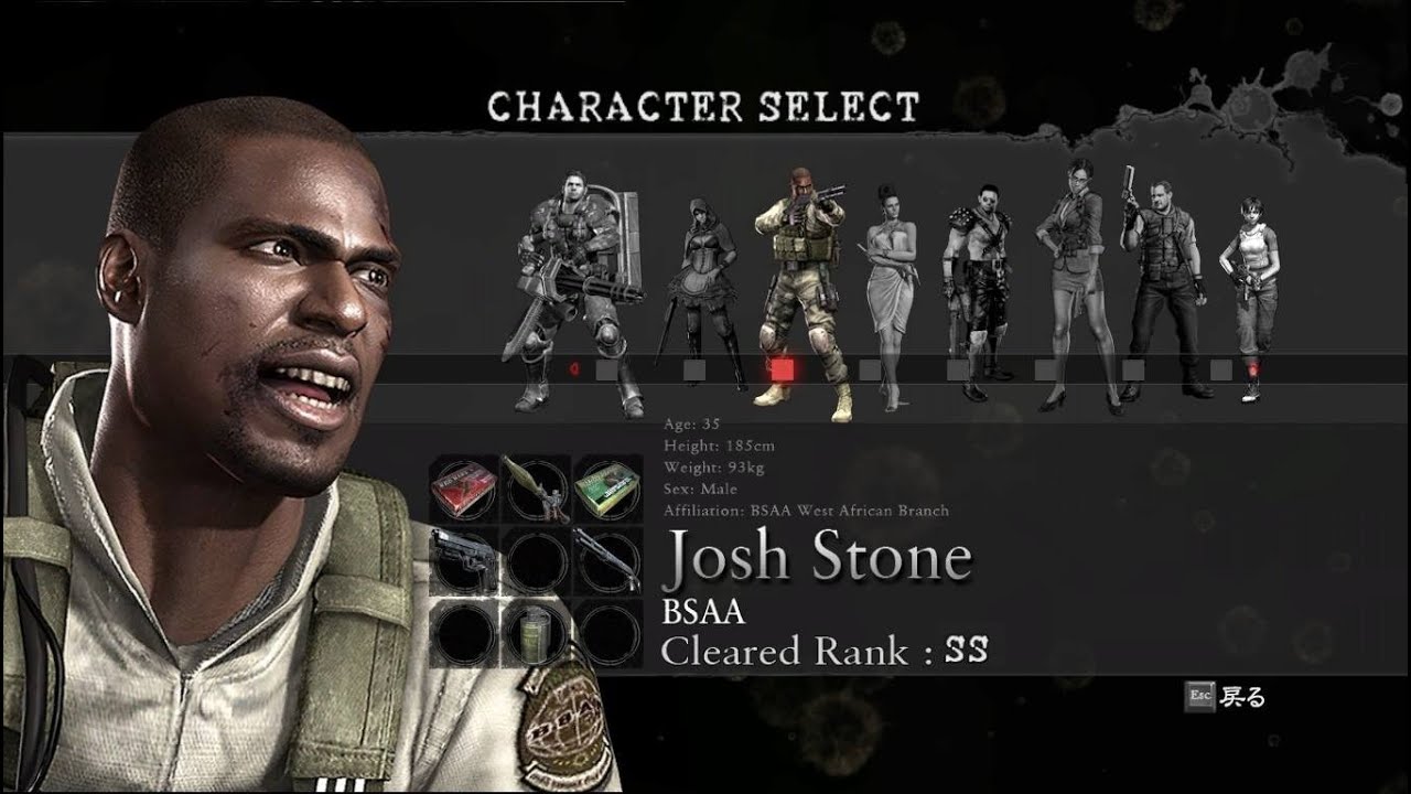 Resident Evil 5 PS4 Mercenaries United Village Solo 1211k Josh [60fps ...